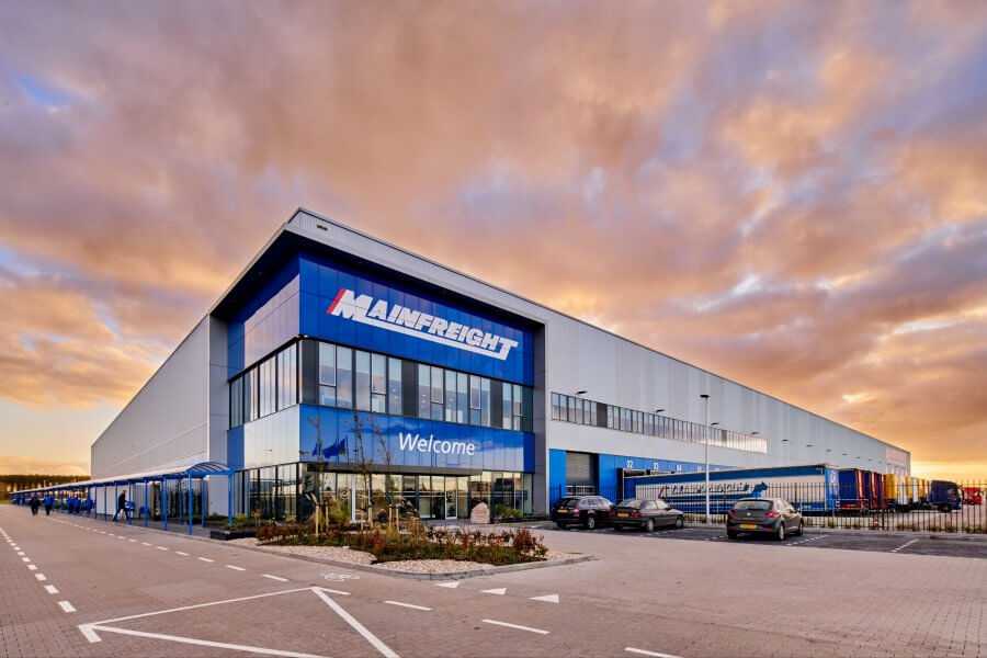 Distribution center Mainfreight - Adamasgroep